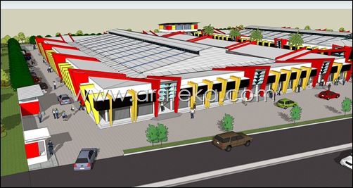 Jasa Arsitek Desain Pasar Modern Kalisat - Jember - ARSITEKA